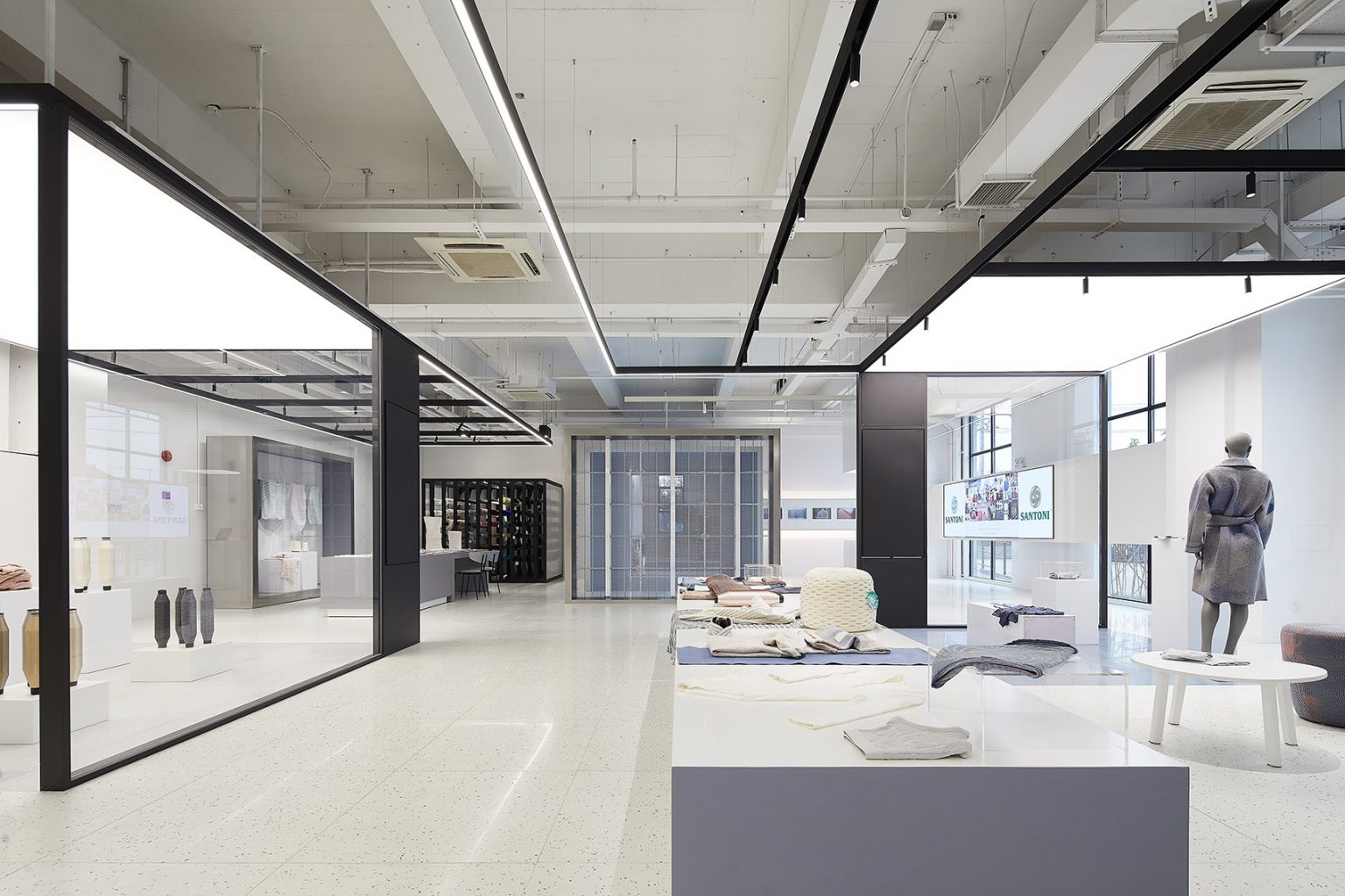 上海·“圣东尼”材料体验中心设计 – SOHO设计区