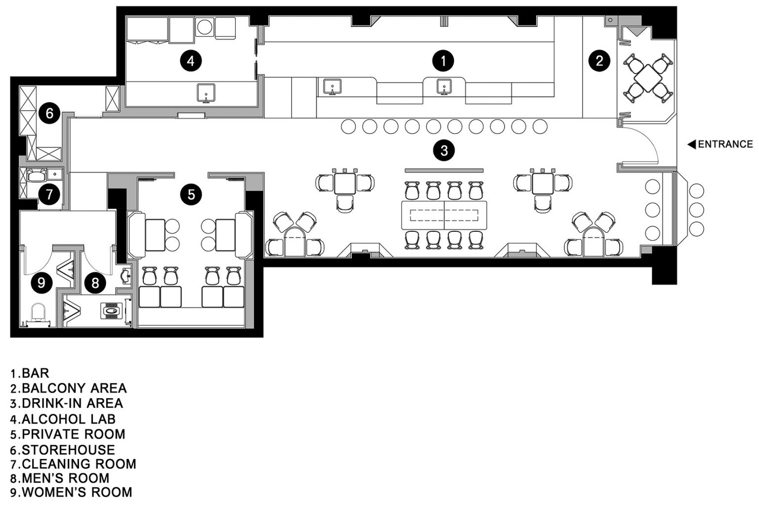 成都·La Beato酒吧设计 / 光和一切 – SOHO设计区