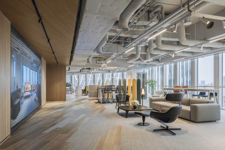 上海·“Haworth/HWS海沃氏”办公家具体验中心 / Gensler – SOHO设计区