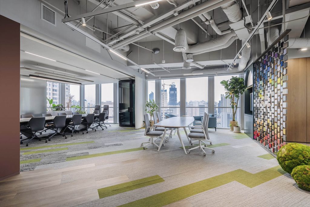 上海·“Haworth/HWS海沃氏”办公家具体验中心 / Gensler – SOHO设计区