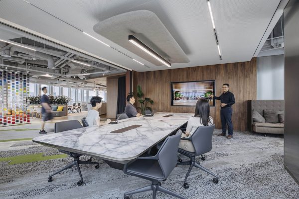 上海·“Haworth/HWS海沃氏”办公家具体验中心 / Gensler – SOHO设计区