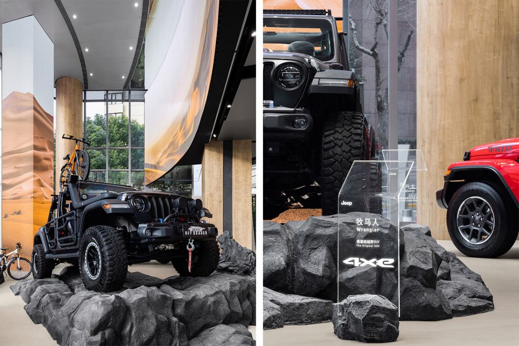 上海·Jeep全球首家探享中心概念店 / INGROUP | SOHO设计区