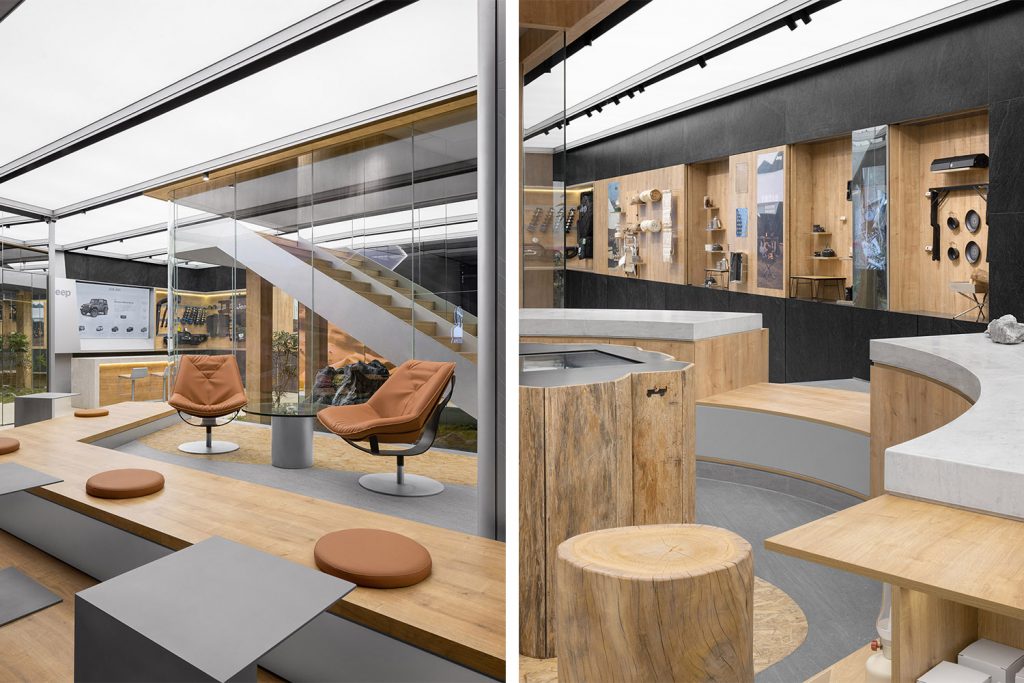 上海·Jeep全球首家探享中心概念店 / INGROUP | SOHO设计区