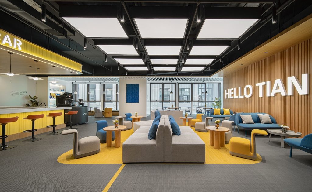 天津·中海环宇中心共享办公空间设计 / DAGA – SOHO设计区