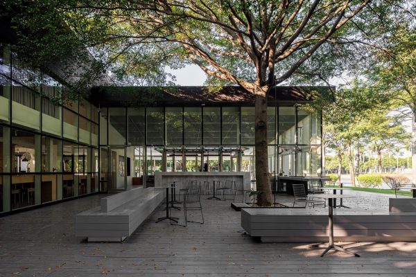 厦门·“BASAO tea”茶饮空间(白鹭洲公园店) / Neutra Architects – SOHO设计区